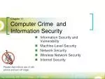 PPT - Chapter 9 Information Systems Ethics, Computer Crime, and ...