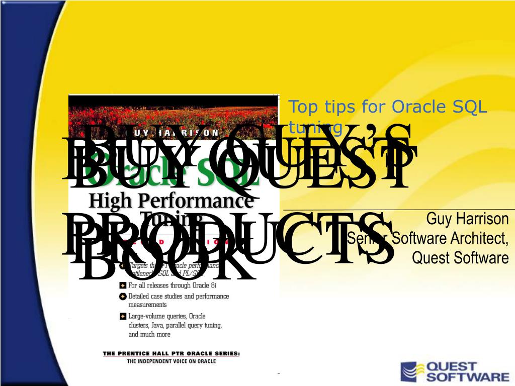PPT - Top tips for Oracle SQL tuning PowerPoint Presentation, free ...