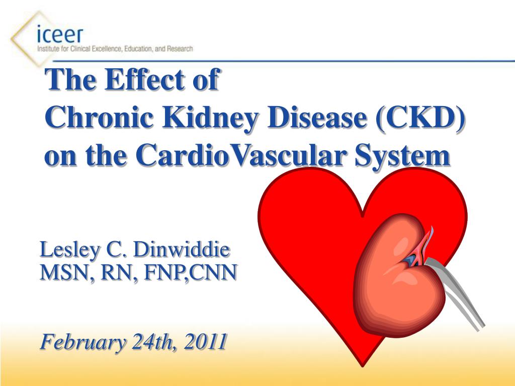 PPT - The Effect of Chronic Kidney Disease (CKD) on the CardioVascular ...