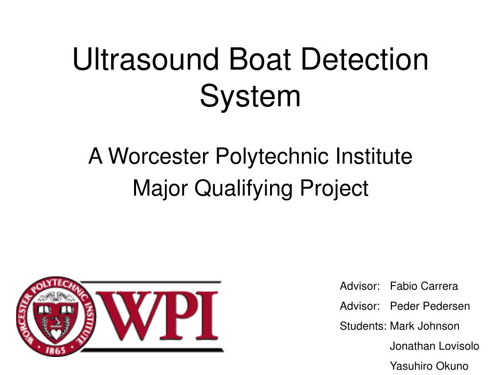 PPT - Ultrasound Boat Detection System PowerPoint Presentation, free ...