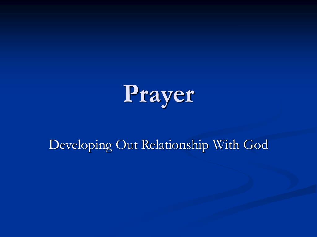 PPT - Prayer PowerPoint Presentation, free download - ID:37633