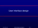 PPT - User interface design PowerPoint Presentation, free download - ID ...