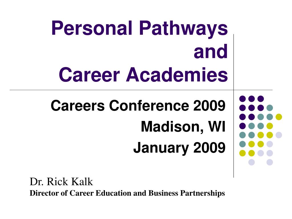 PPT - Personal Pathways and Career Academies PowerPoint Presentation ...