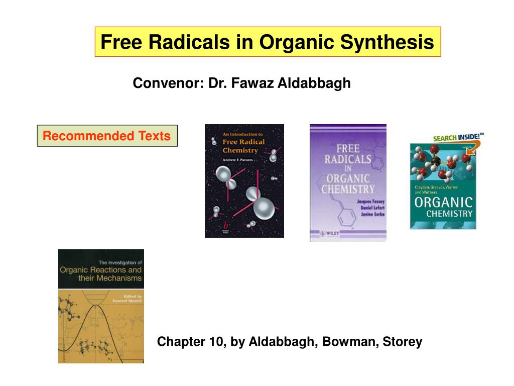 PPT - Free Radicals in Organic Synthesis PowerPoint Presentation, free ...