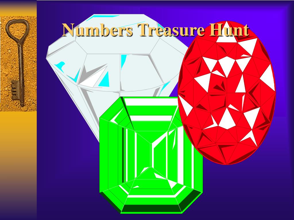 PPT - Numbers Treasure Hunt PowerPoint Presentation, free download - ID ...