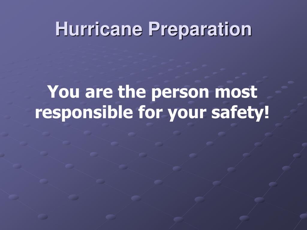 PPT - Hurricane Preparation PowerPoint Presentation, free download - ID ...