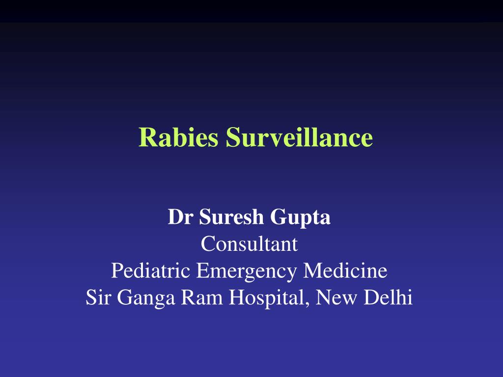 PPT - Rabies Surveillance PowerPoint Presentation, free download - ID ...