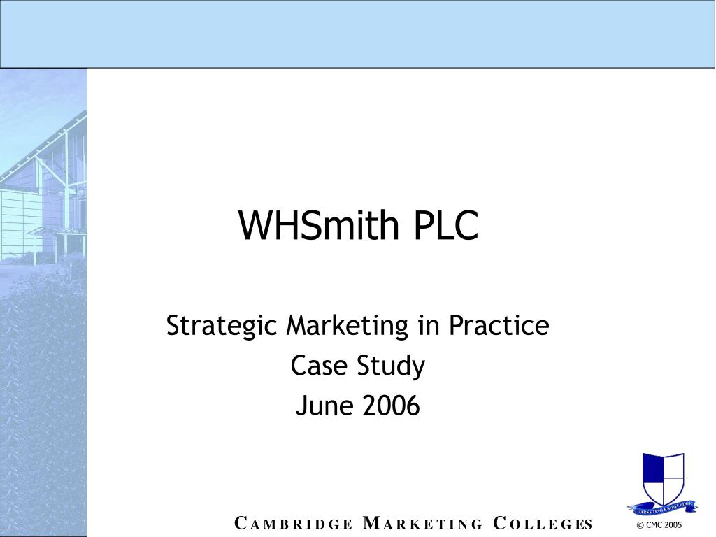 PPT - WHSmith PLC PowerPoint Presentation, free download - ID:380427