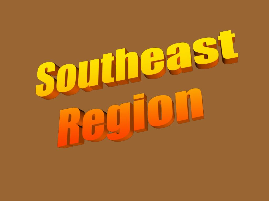 PPT - Southeast Region PowerPoint Presentation, free download - ID:380606