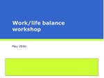 PPT - WORK – LIFE BALANCE PowerPoint Presentation, free download - ID ...