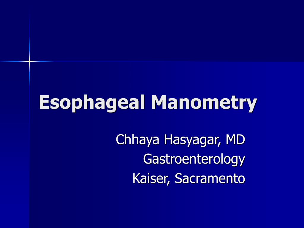 PPT - Esophageal Manometry PowerPoint Presentation, free download - ID ...