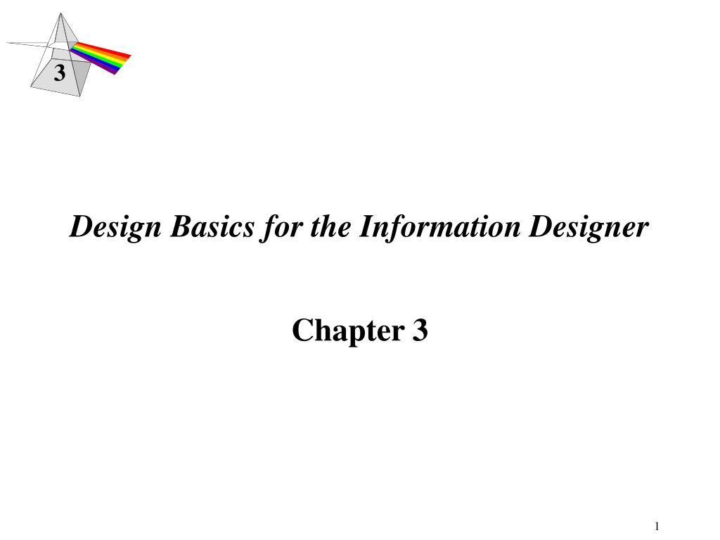 PPT - Design Basics for the Information Designer PowerPoint ...