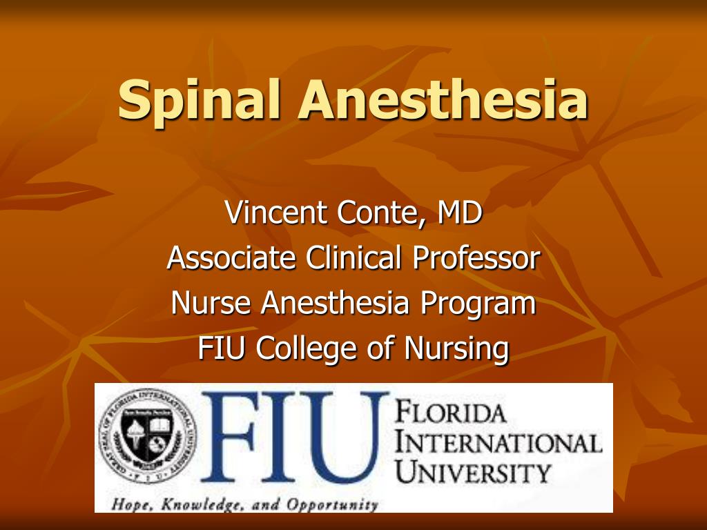PPT - Spinal Anesthesia PowerPoint Presentation, free download - ID:386249