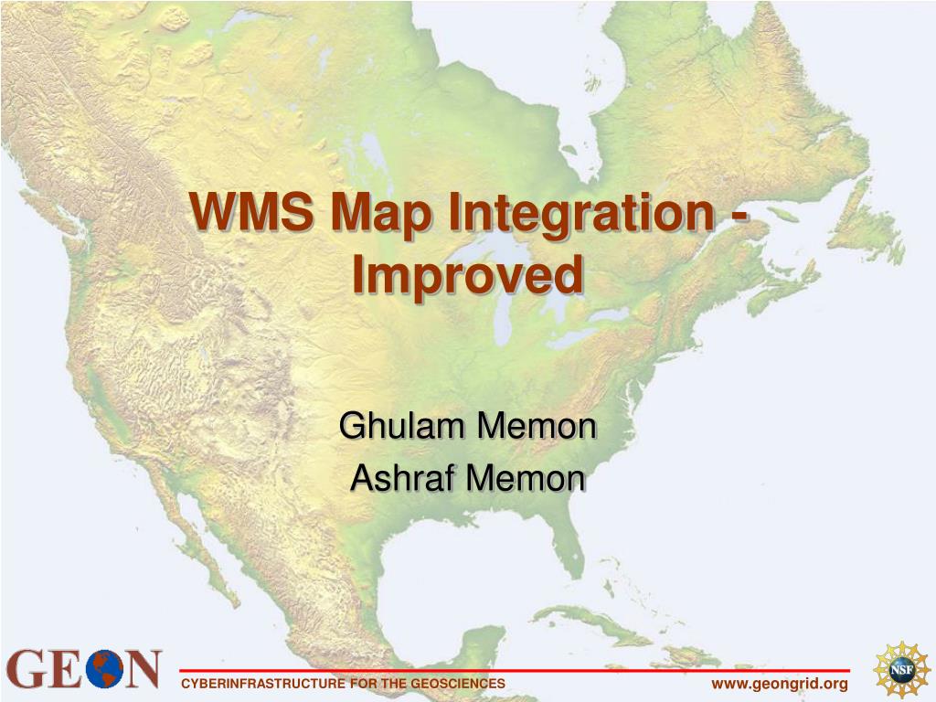 PPT - WMS Map Integration -Improved PowerPoint Presentation, free ...