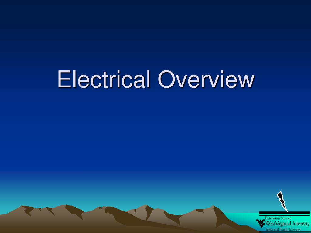 PPT - Electrical Overview PowerPoint Presentation, free download - ID ...
