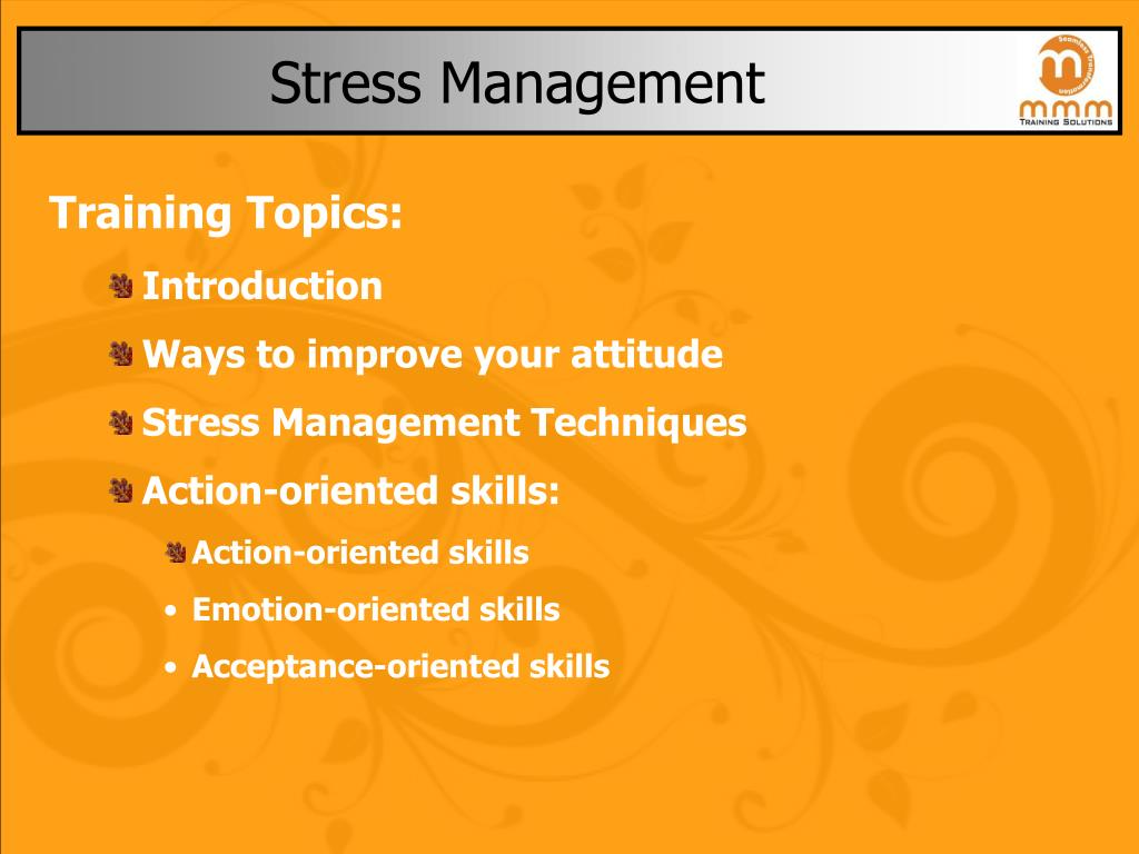 PPT - Effective Tips for Stress Management PowerPoint Presentation ...