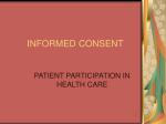 PPT - The Informed Consent Process: Considerations, Guidance Compliance ...