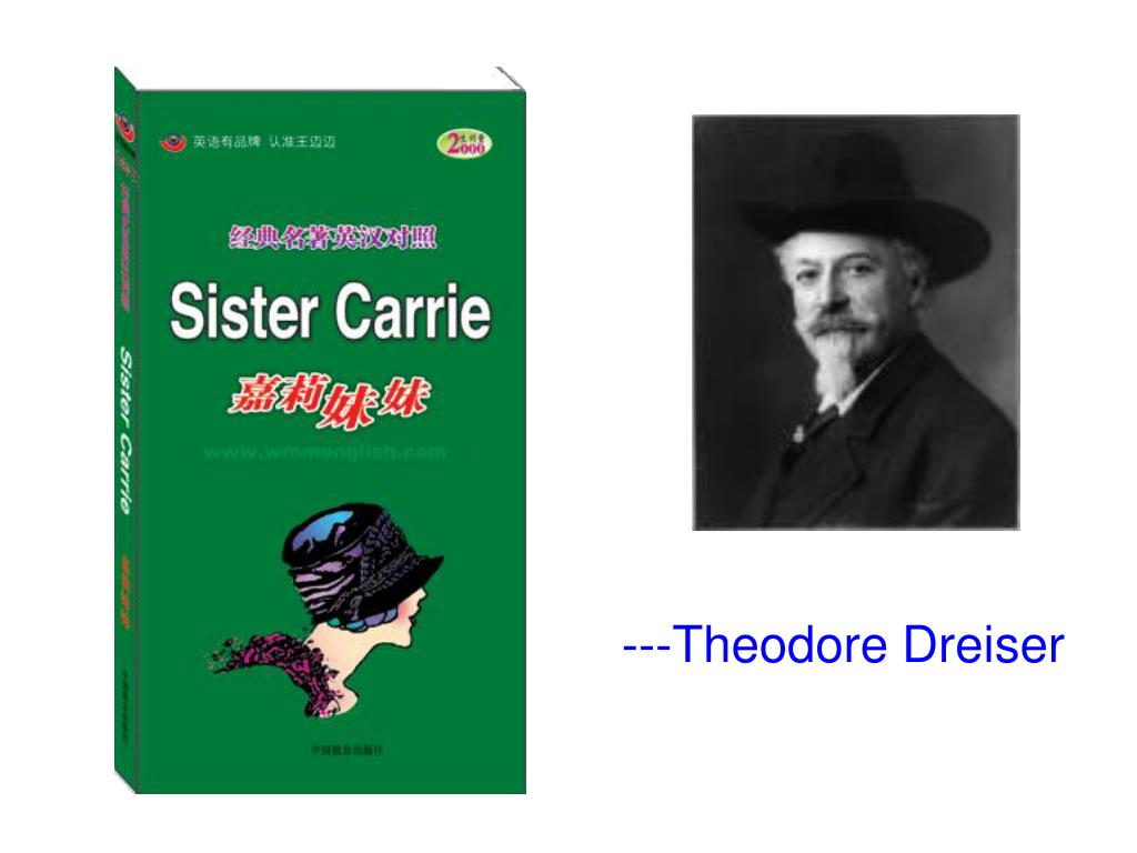 PPT - ---Theodore Dreiser PowerPoint Presentation, free download - ID ...