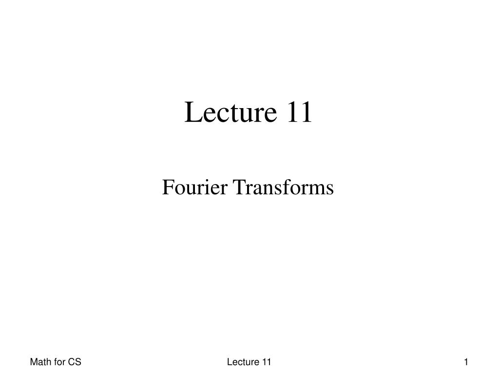 PPT - Lecture 11 PowerPoint Presentation, free download - ID:396272