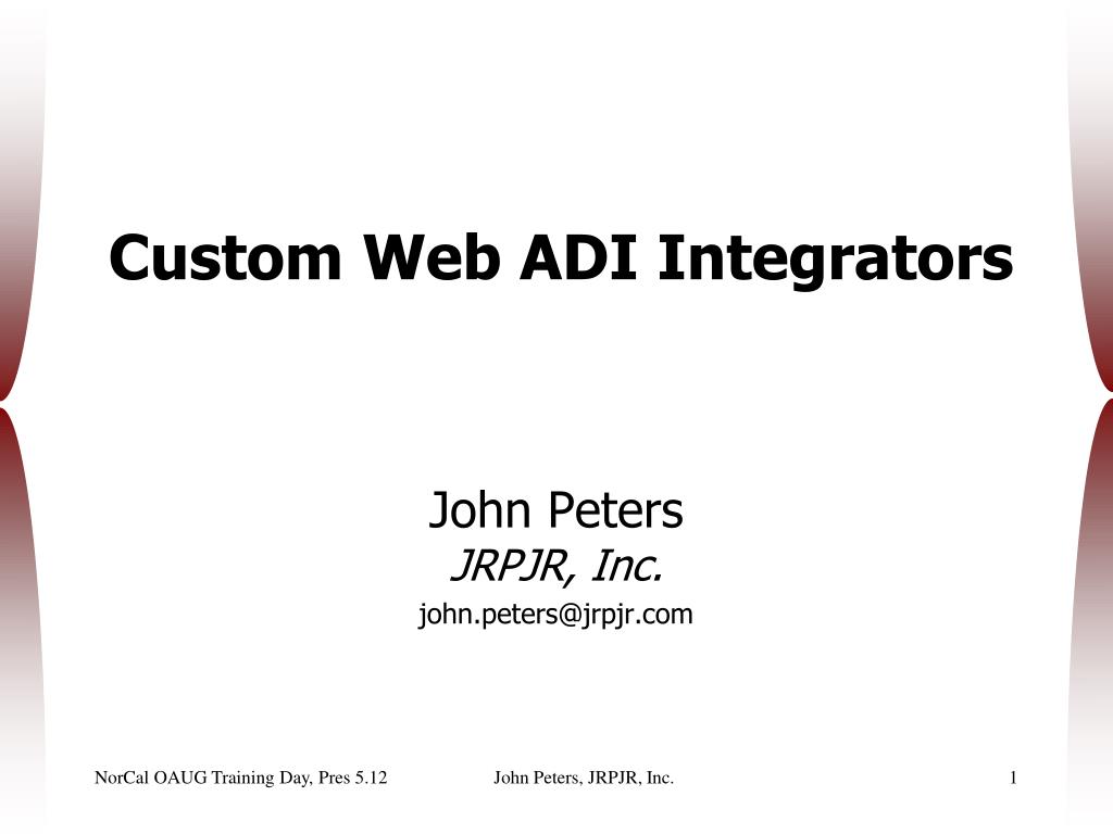 PPT - Custom Web ADI Integrators PowerPoint Presentation, free download ...