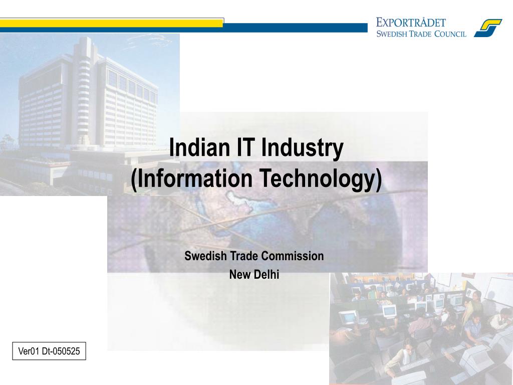 PPT - Indian IT Industry (Information Technology) PowerPoint ...