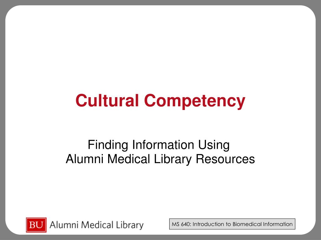 PPT - Cultural Competency PowerPoint Presentation, free download - ID ...