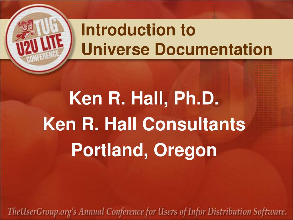 PPT - Introduction to Universe Documentation PowerPoint Presentation ...