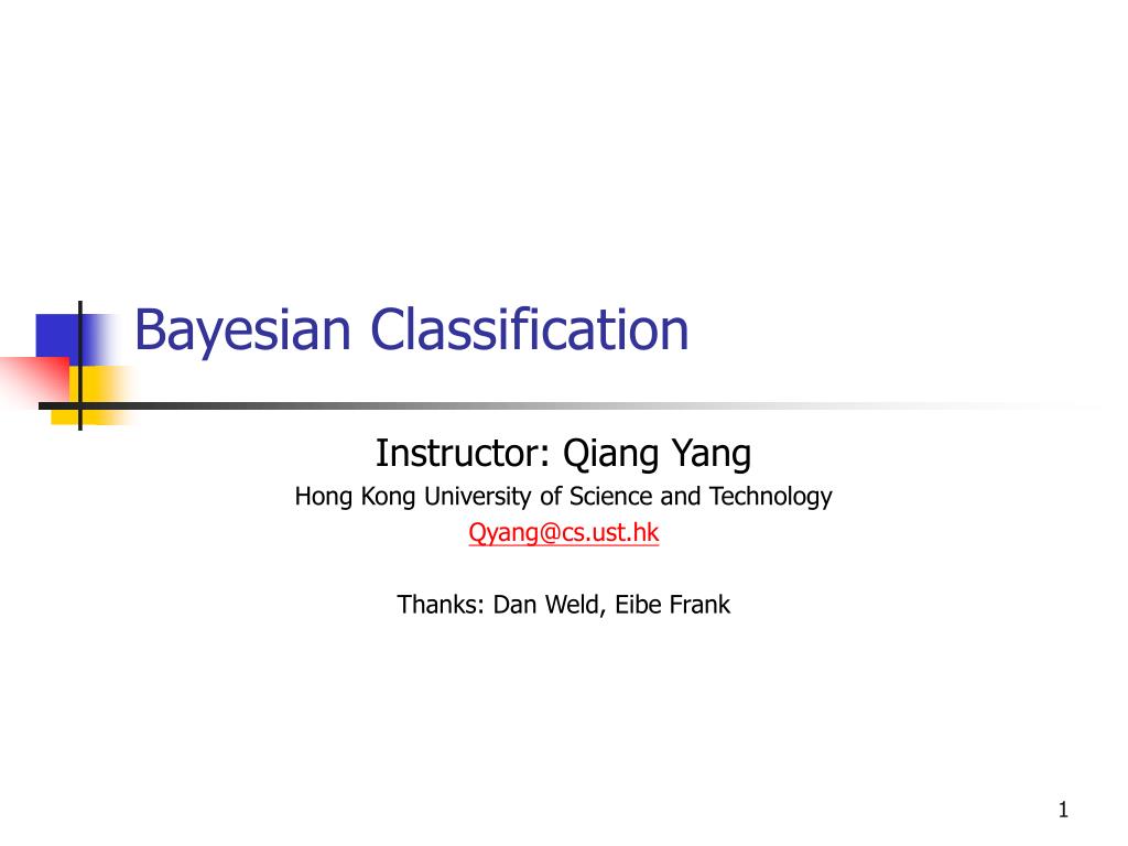 PPT - Bayesian Classification PowerPoint Presentation, free download ...