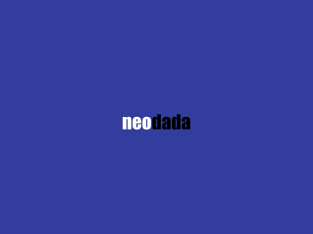 PPT - neo dada PowerPoint Presentation, free download - ID:406409
