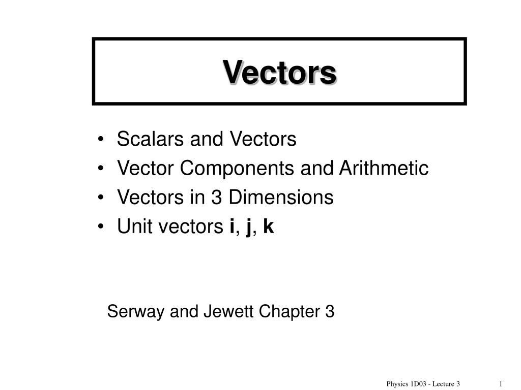 PPT - Vectors PowerPoint Presentation, free download - ID:406941