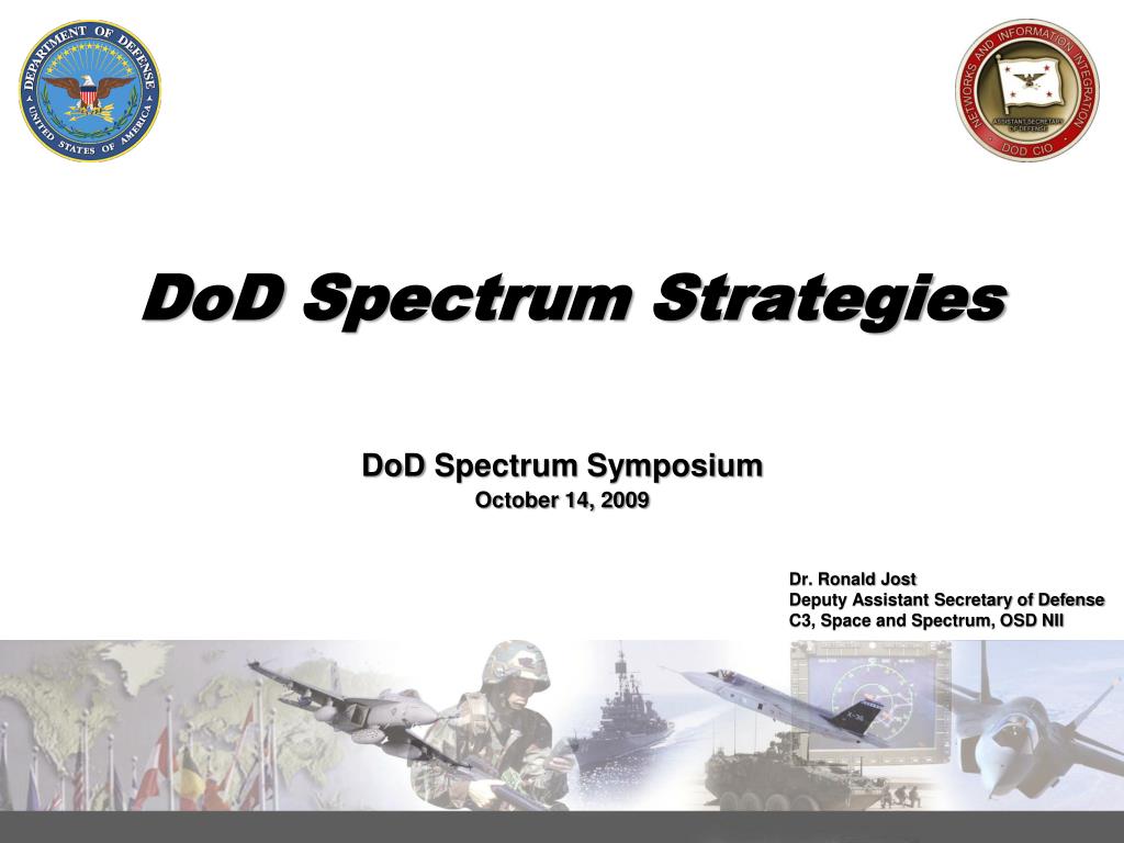 PPT - DoD Spectrum Strategies PowerPoint Presentation, free download ...
