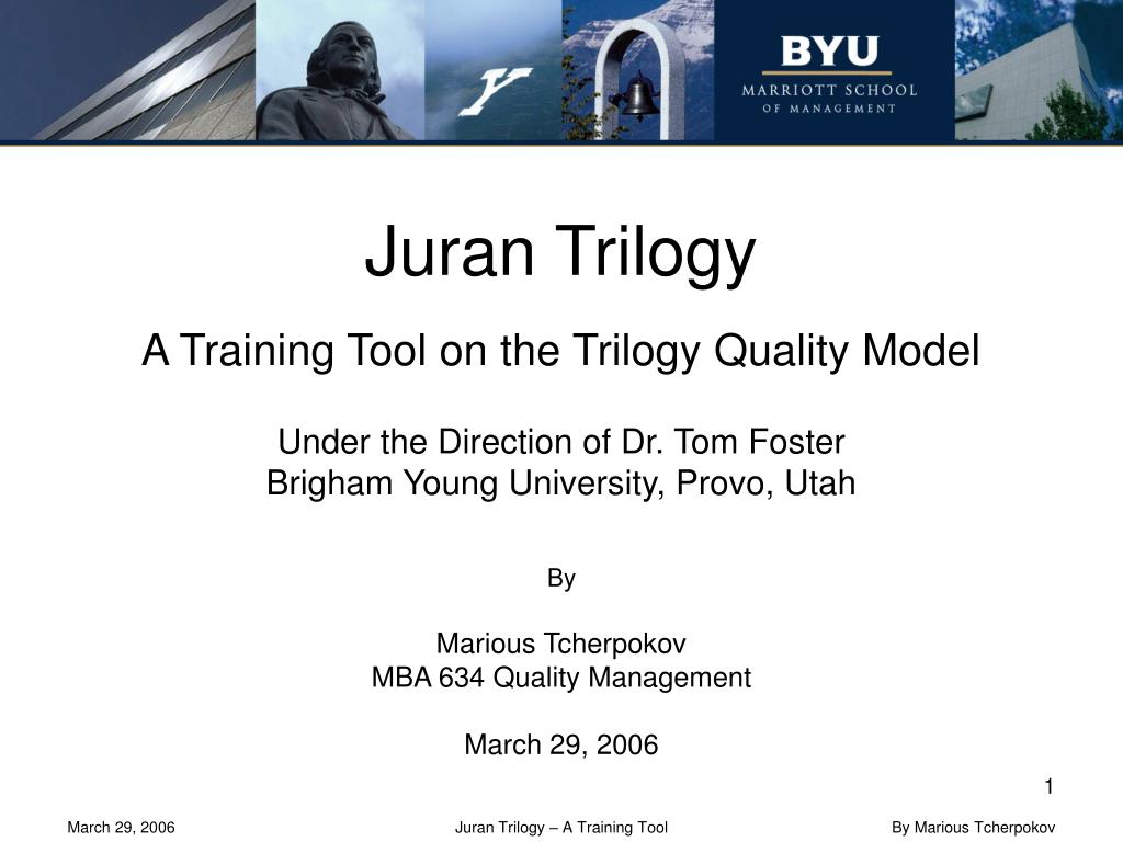 PPT - Juran Trilogy PowerPoint Presentation, free download - ID:408364