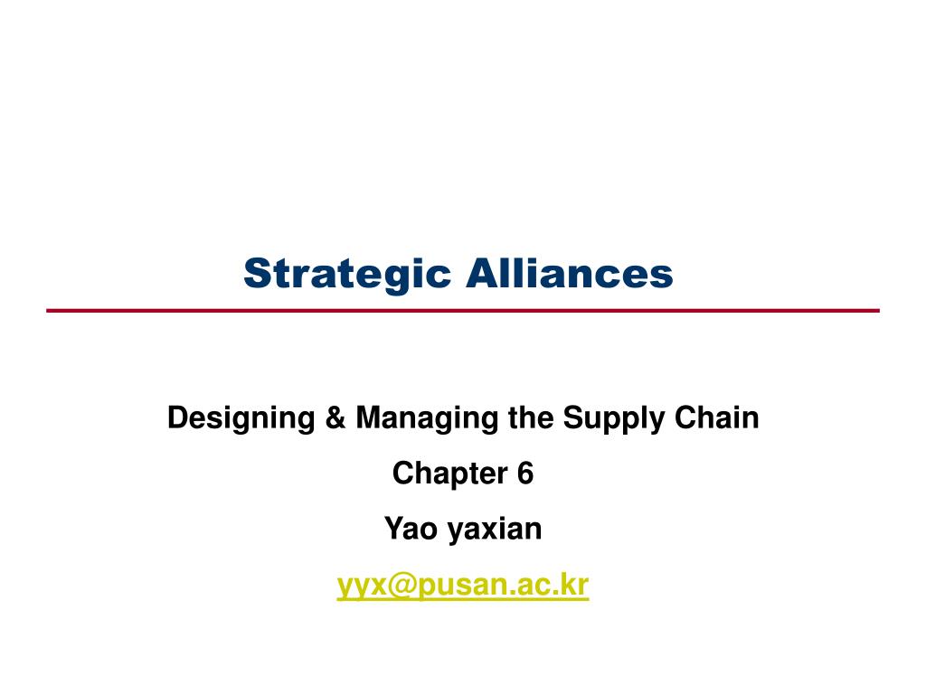 PPT - Strategic Alliances PowerPoint Presentation, free download - ID ...