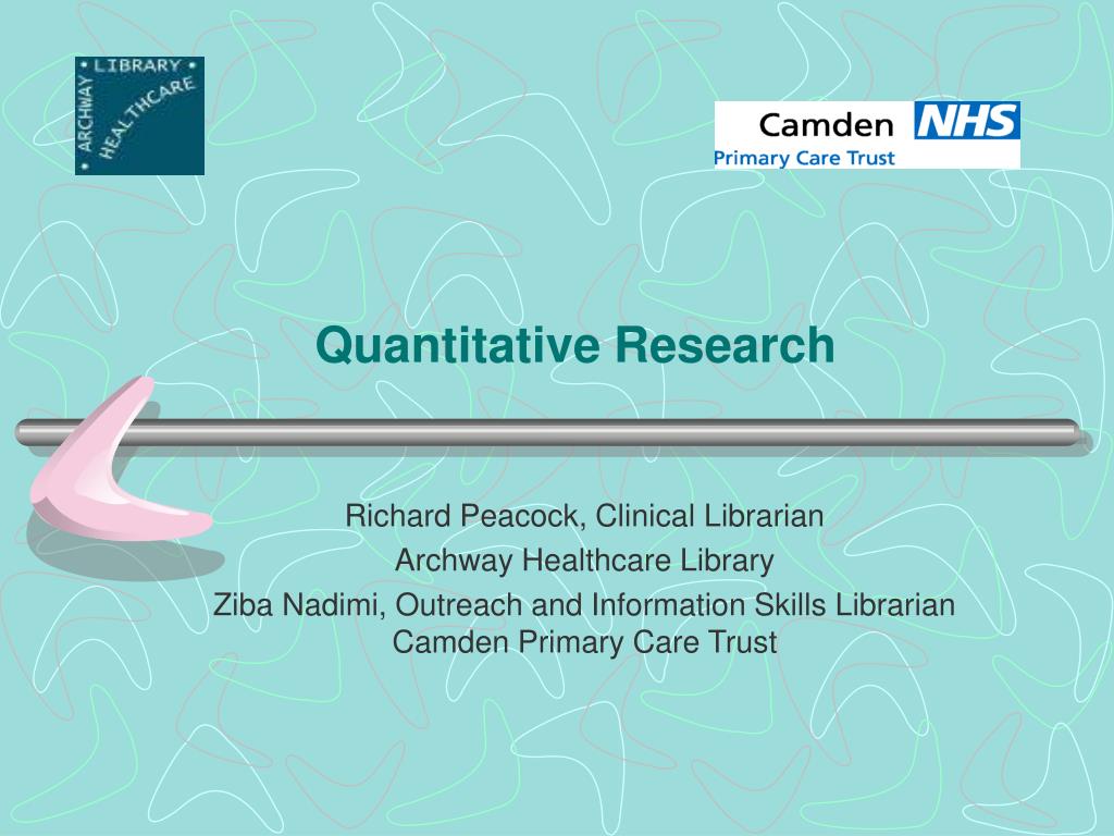 PPT - Quantitative Research PowerPoint Presentation, free download - ID:408823