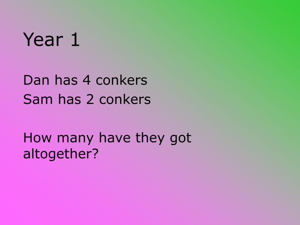 PPT - Year 1 PowerPoint Presentation, free download - ID:409888