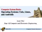 PPT - Lesson 1: Operating System Basics PowerPoint Presentation, free ...