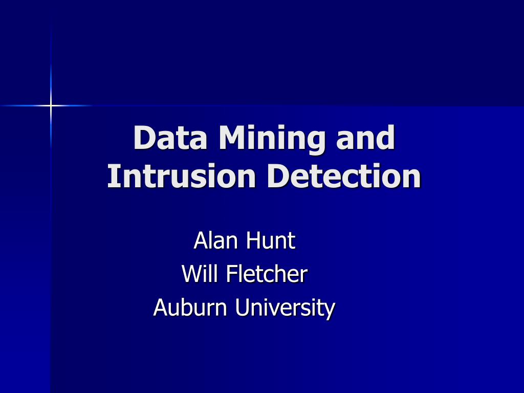 PPT - Data Mining and Intrusion Detection PowerPoint Presentation, free ...