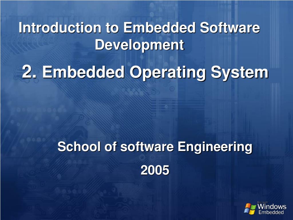 PPT - Introduction to Embedded Software Development PowerPoint ...