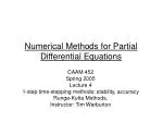 PPT - Numerical Integration of Partial Differential Equations (PDEs ...