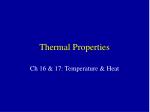 PPT - CHAPTER 19: THERMAL PROPERTIES PowerPoint Presentation, free ...