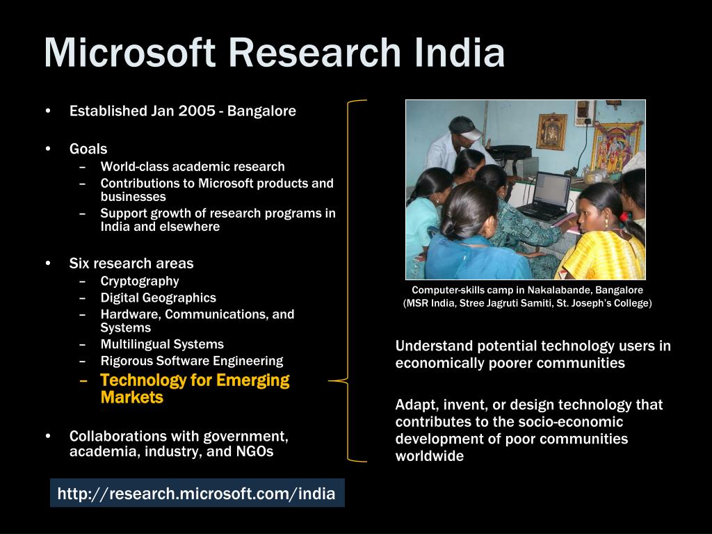 PPT - Microsoft Research India PowerPoint Presentation, free download ...