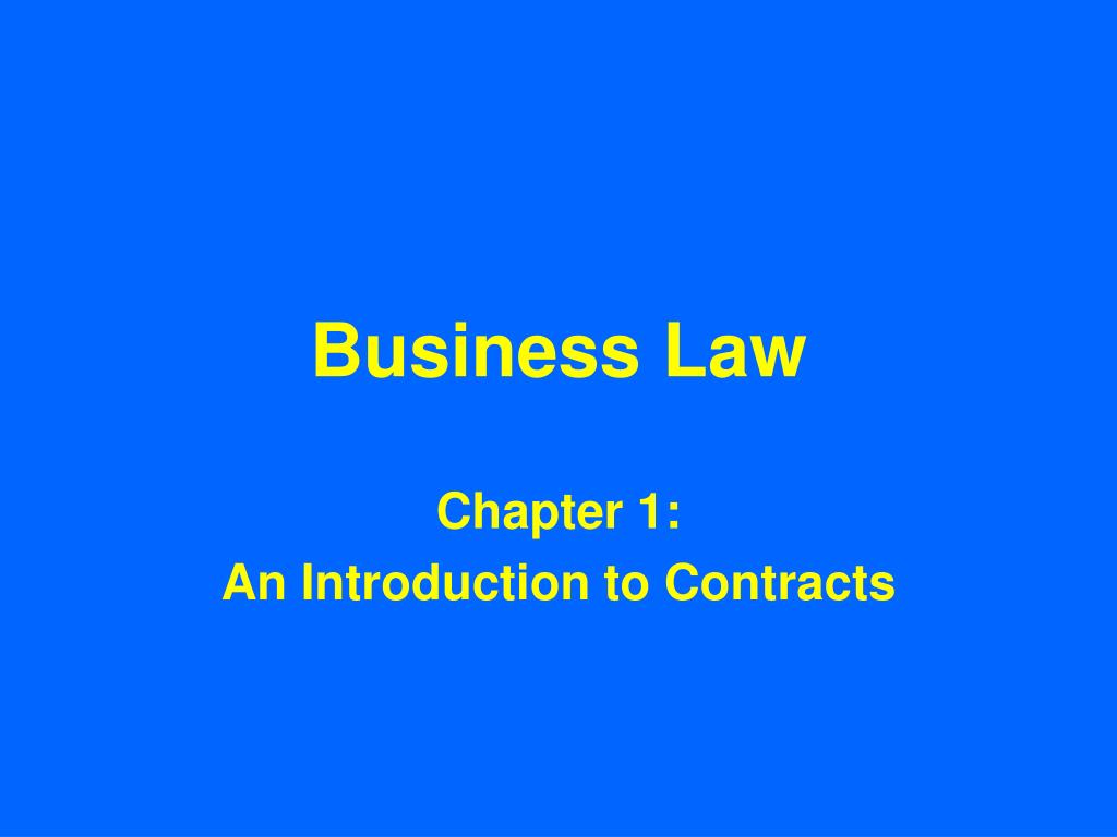 PPT - Business Law PowerPoint Presentation, free download - ID:419416