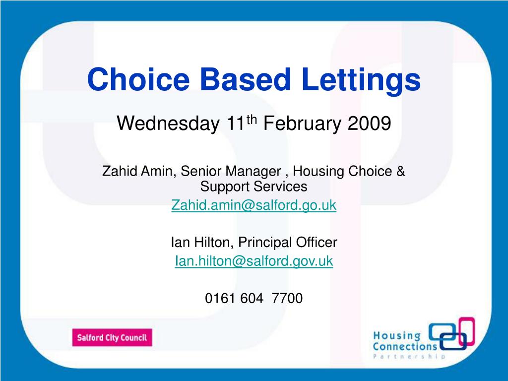PPT - Choice Based Lettings PowerPoint Presentation, free download - ID ...