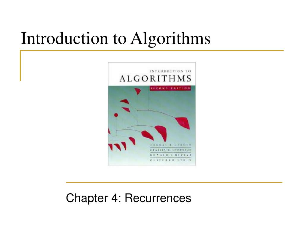 PPT - Introduction to Algorithms PowerPoint Presentation, free download ...