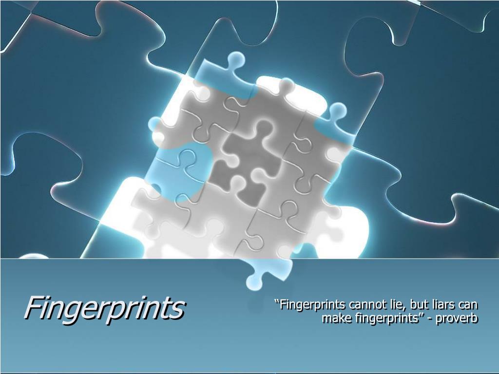 PPT - Fingerprints PowerPoint Presentation, free download - ID:420347