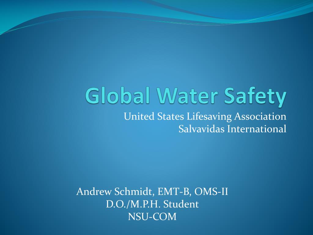 PPT - Global Water Safety PowerPoint Presentation, free download - ID ...