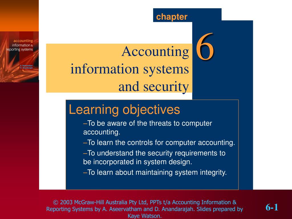 PPT - Accounting information systems and security PowerPoint ...