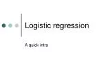 PPT - Logistic Regression in Python | Logistic Regression Example | Machine Learning Algorithms ...