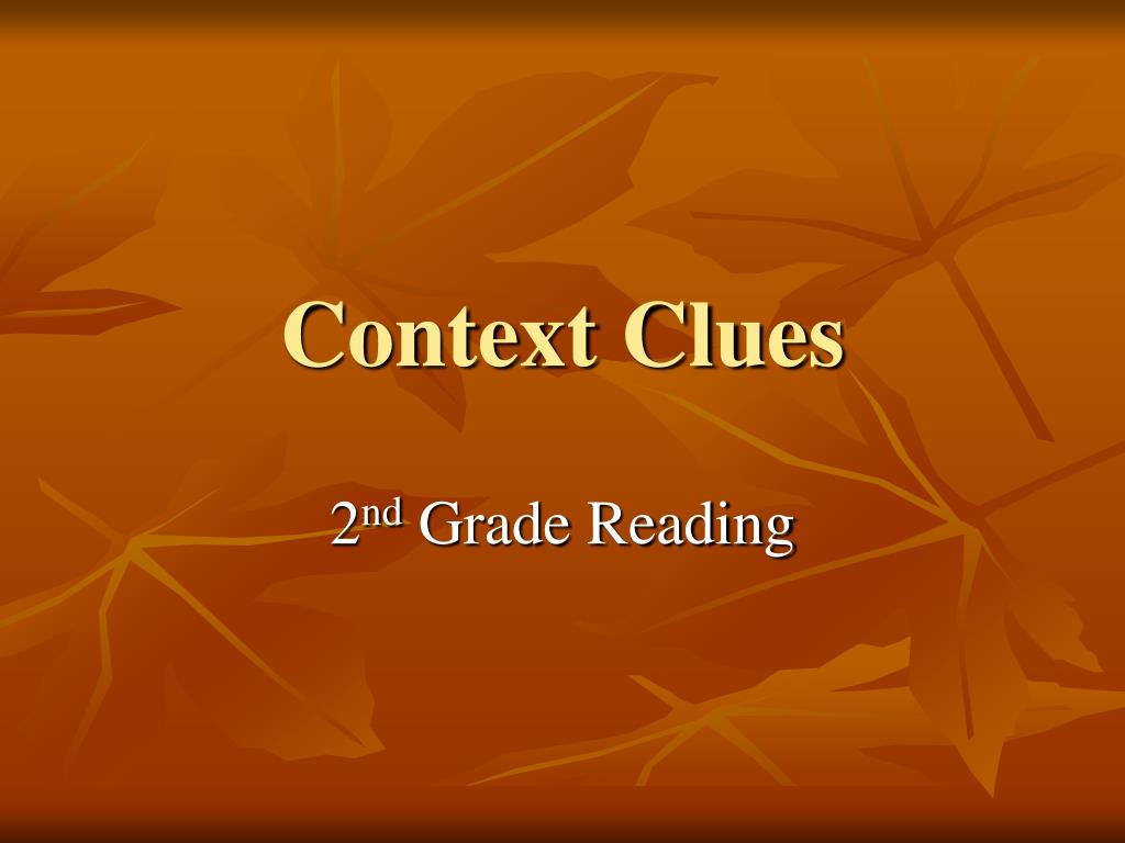 PPT - Context Clues PowerPoint Presentation, free download - ID:428139
