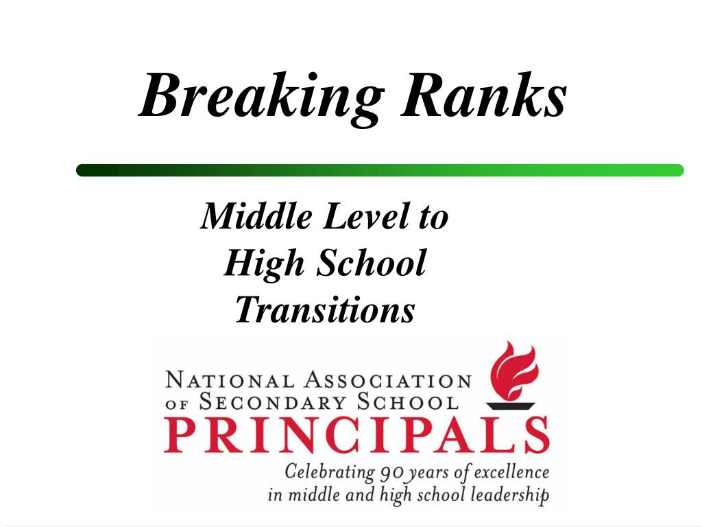 PPT - Breaking Ranks PowerPoint Presentation, free download - ID:428486